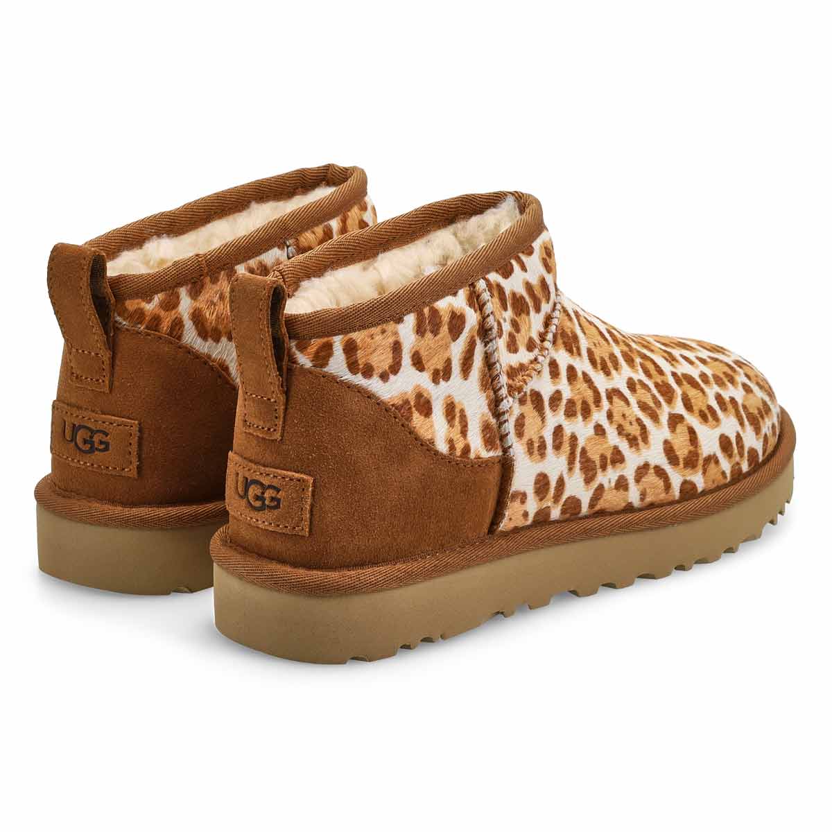 Ugg Women’s Classic Ultra Mini Plains Women-Colour: Felicity Leopard J ...