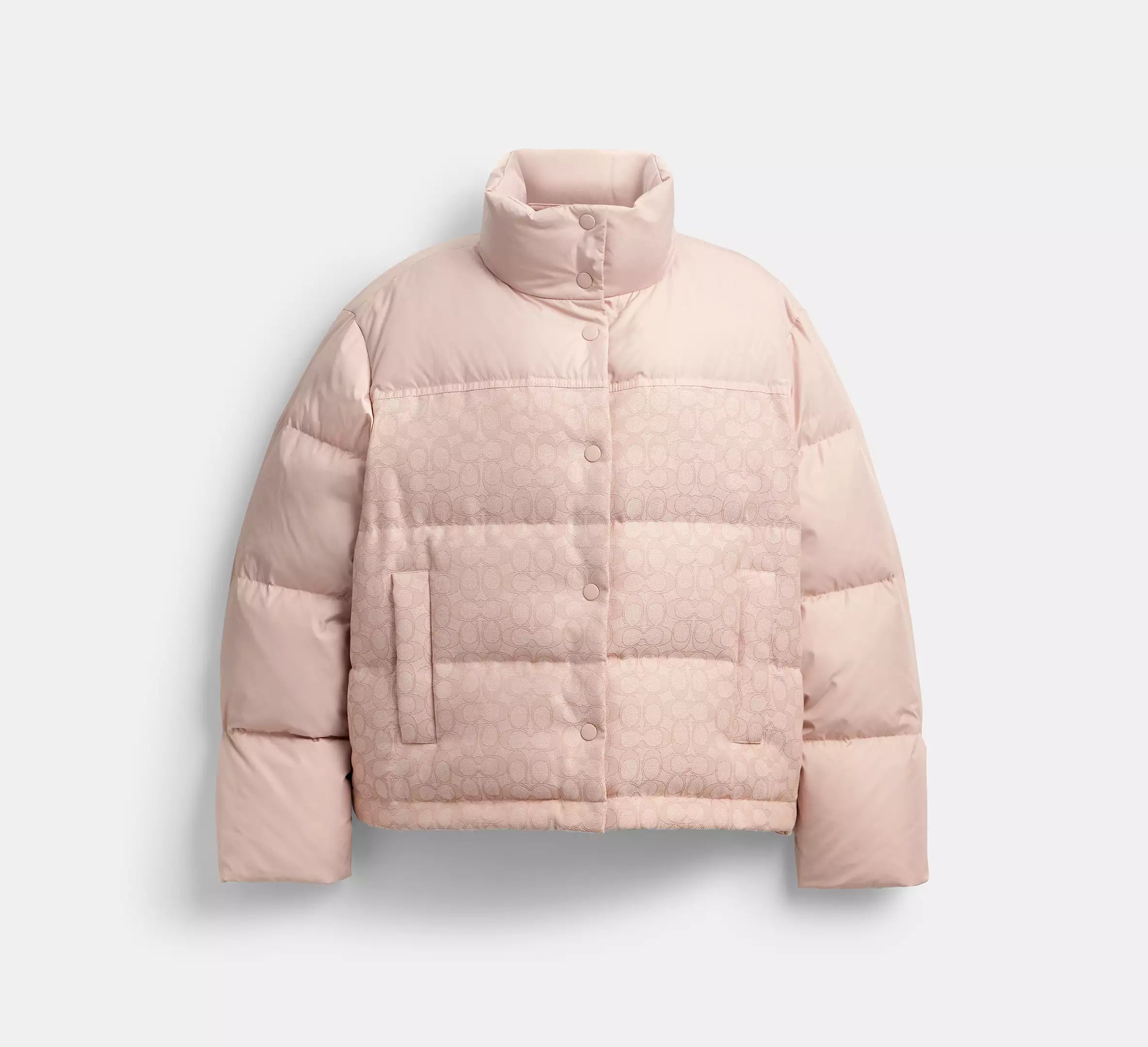 Coach Signature Down Jacket - Quartz – Kanadadan Kapına