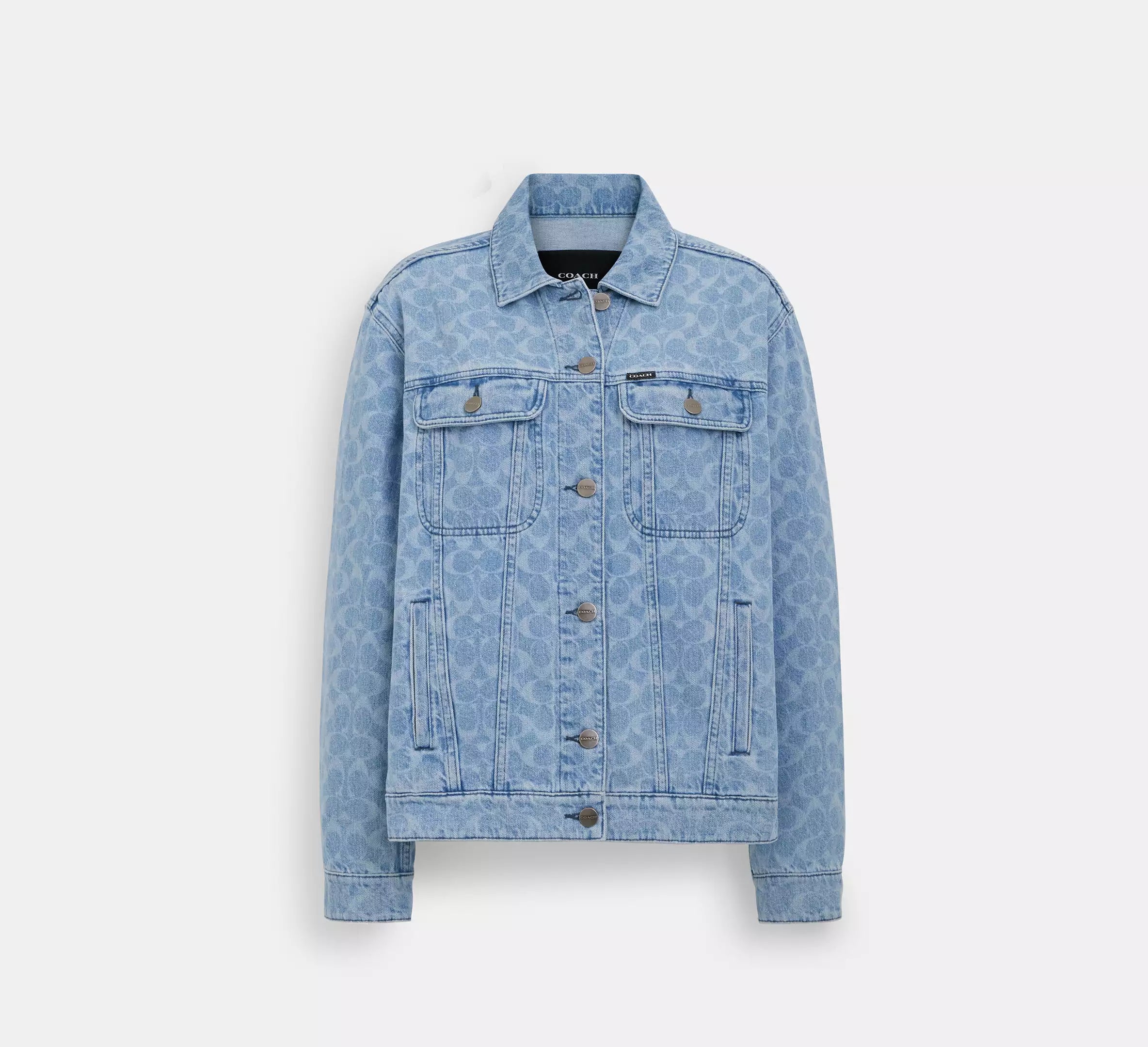Coach Signature Denim Jacket - Light Wash – Kanadadan Kapına