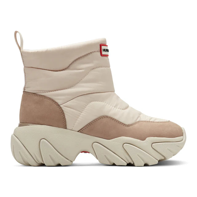 Hunter Women's Debra Waterproof Snow Booties - Light Natural ...
